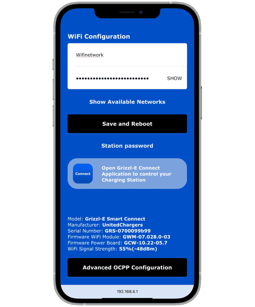 How to connect Grizzl-e to the third-party OCPP backend | UNITED ...